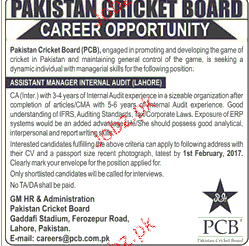 Assistant Manager Internal Audit Job in PCB 2024 Job Advertisement Pakistan