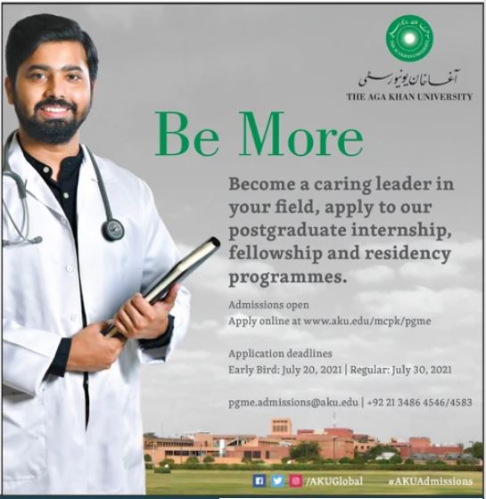 The Aga Khan University Jobs 2021 in Karachi 2025 Job Advertisement Pakistan