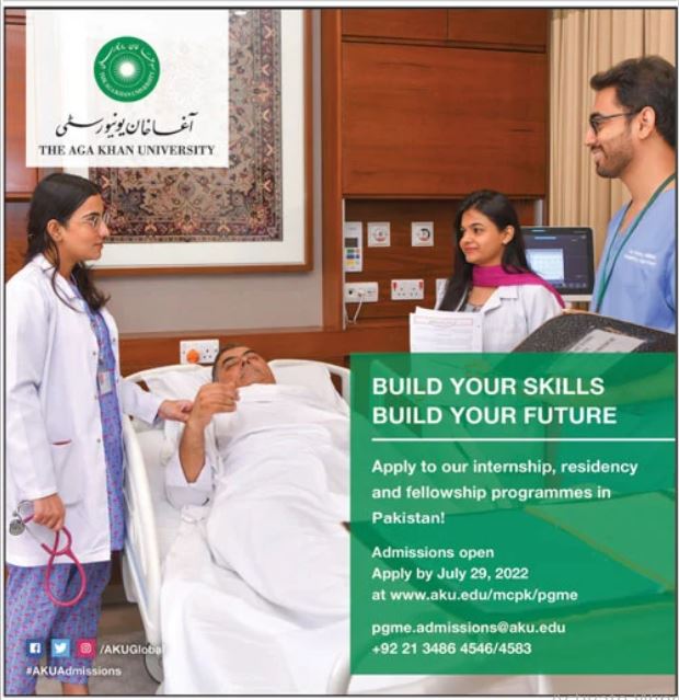 Aga Khan University Jobs 2022 2025 Job Advertisement Pakistan