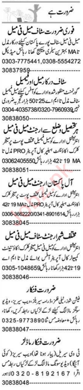 Express Sunday Faisalabad Classified Ads 18 Dec 2022 2024 Job ...