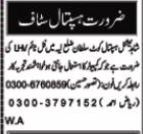 Shahid National Hospital Kot Sultan Dist Layyah Jobs 2023 2024 Job Advertisement Pakistan