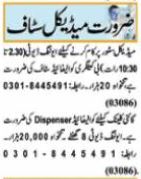 Pharmacist & Dispenser Jobs 2023 in Lahore 2025 Job Advertisement Pakistan