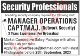 Manager Operations Jobs 2023 in Karachi 2025 Job Advertisement Pakistan