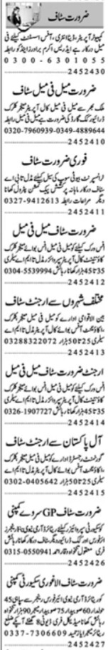 Office Assistant & Computer Operator Jobs 2024 in Lahore 2025 Job ...
