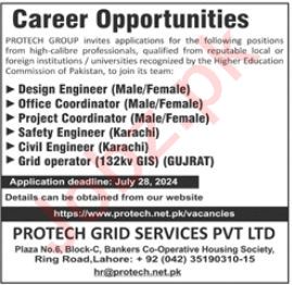 ProTech Group Lahore Jobs 2024 2024 Job Advertisement Pakistan