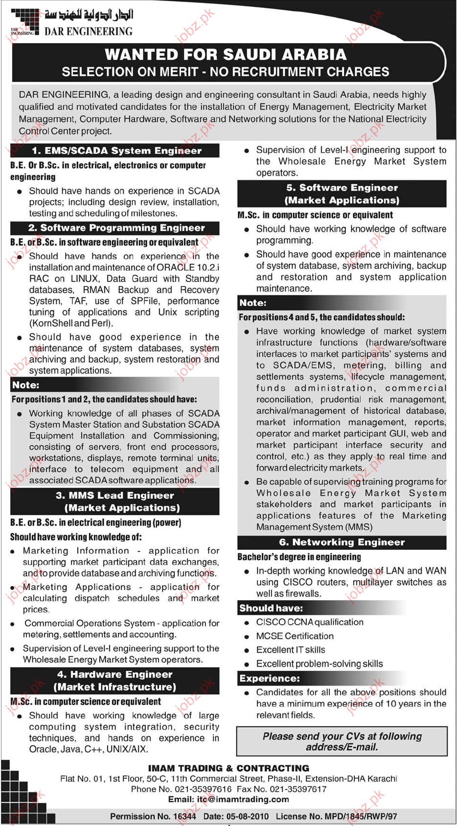 Networking Engineer, Software Programming Engineer jobs 2024 Job ...